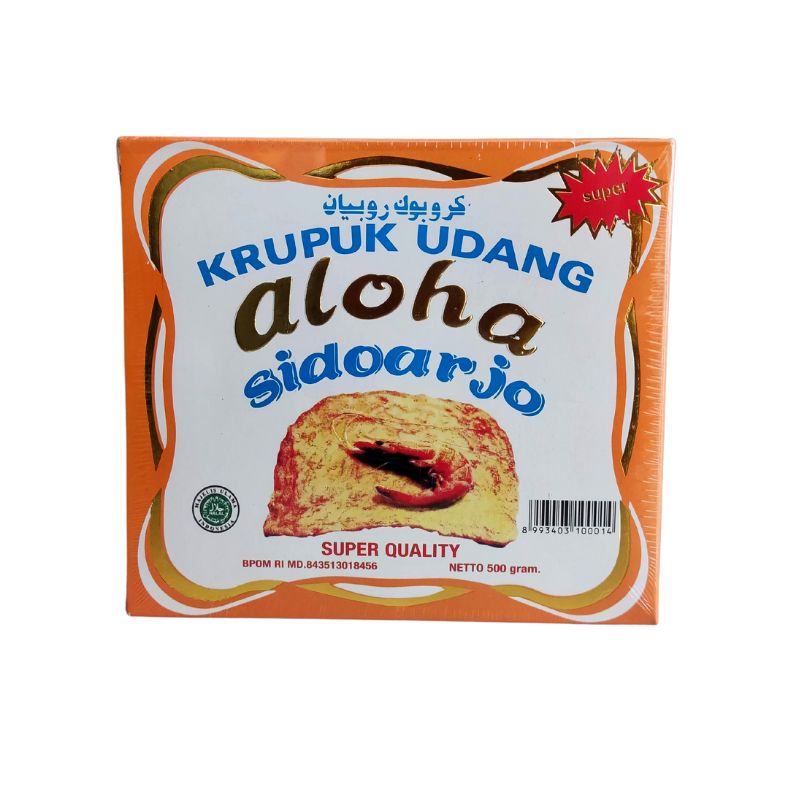 Jual Aloha Super Kerupuk Udang 500g | Krupuk Udang | Shopee Indonesia