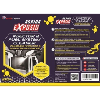 Jual Aspira Exposio Injector & Fuel System Cleaner (Produk Astra ...