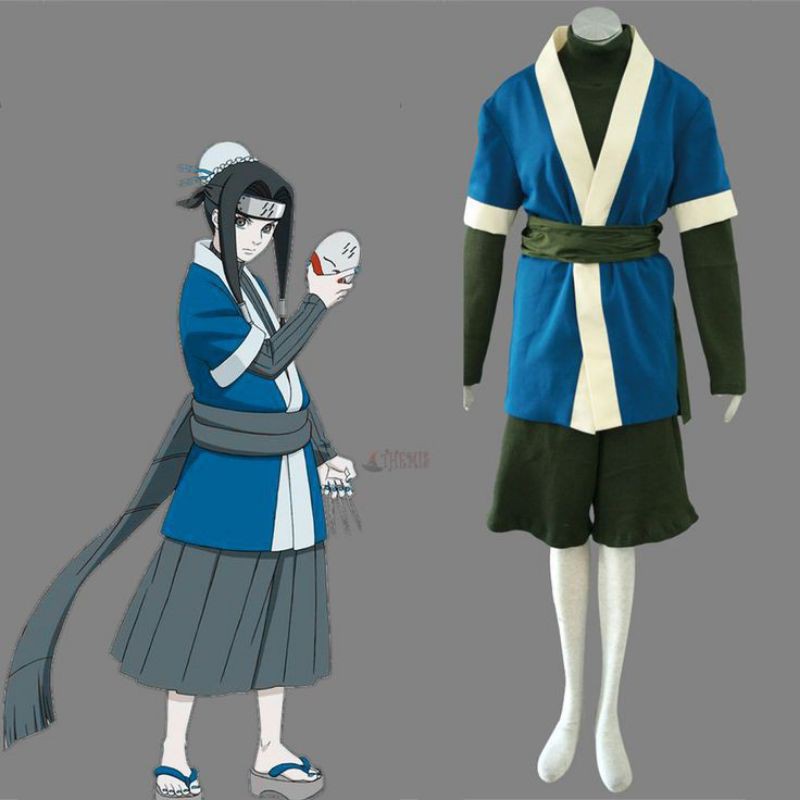 Jual Naruto Haku kimono haori Cosplay Costume Anime | Shopee Indonesia