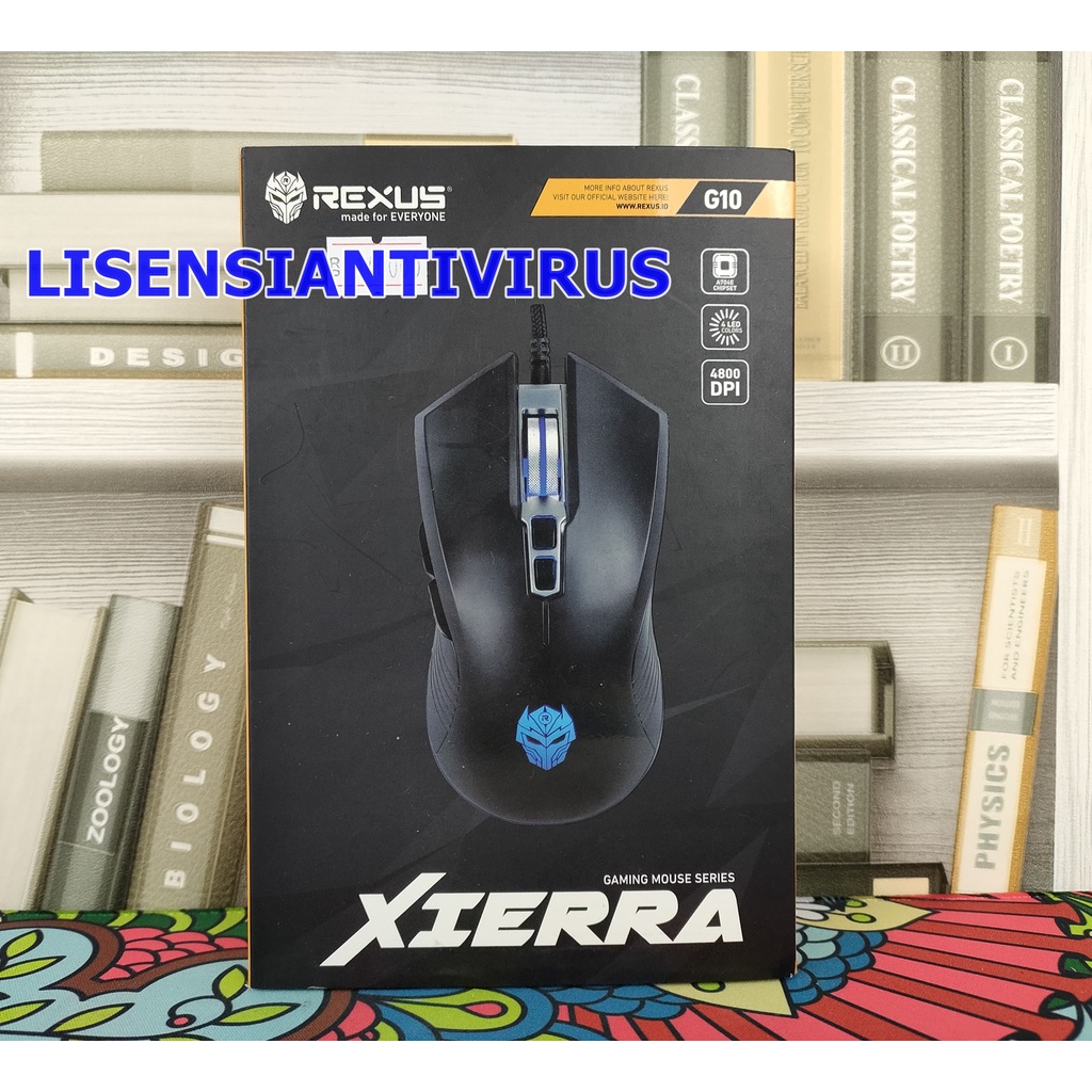 Jual Mouse Gaming Rexus Xierra G10 - Professional For Gamers Chance ...