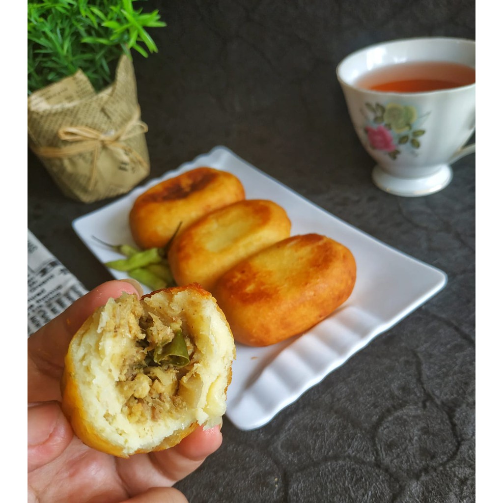 Jual keroket kentang kroket daging isi full daging dengan kentang ...