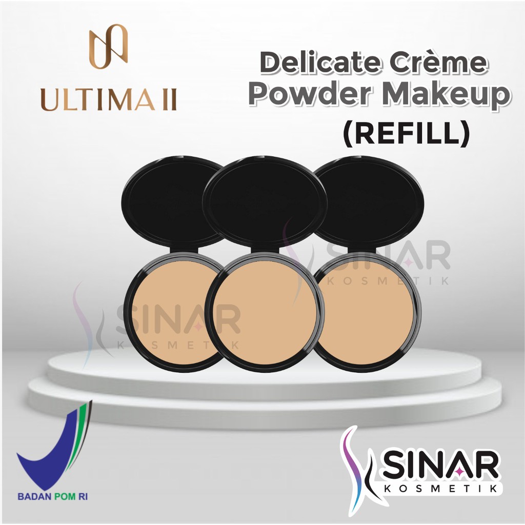 Jual Ultima II Delicate Creme Powder Make Up Refill | Shopee Indonesia