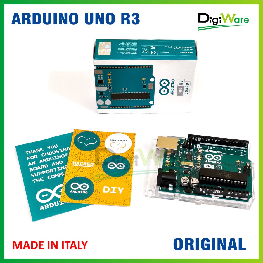 Jual Arduino Uno R3 Original Made in Italy | Shopee Indonesia