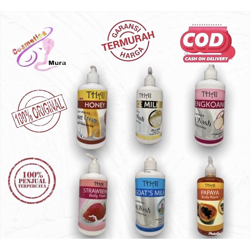 Jual LENGKAP VARIANT // Body wash thai / sabun mandi thai 500 ml ...