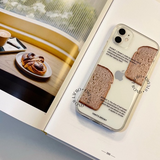 Jual [objet rond] toast bread case | simple basic casing aesthetic ...