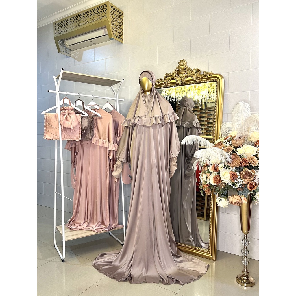 Jual Mukena Abaya Aqilla (A3101) | Shopee Indonesia