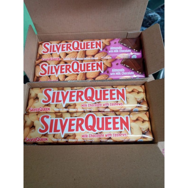 Jual SILVERQUEEN Isi 6 Pcs X 58gr Ukuran Besar Cokelat - Coklat SILVER ...