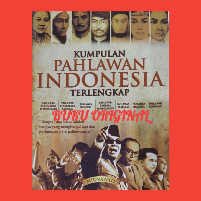Jual Buku..kumpulan pahlawan Indonesia terlengkap | Shopee Indonesia