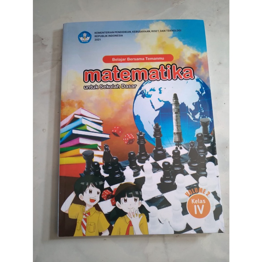 Jual Buku Matematika Kelas 4 SD/MI Volume 2 Kurikulum Merdeka | Shopee Indonesia