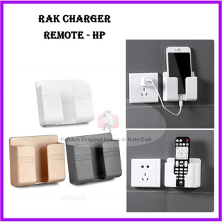 Jual Rak Charger Holder HP Tempel HP Dinding 2 in 1 Hook Tempat HP di ...