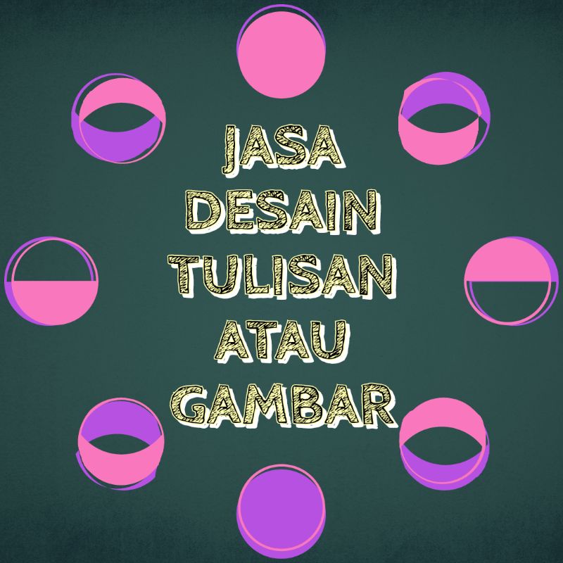 Jual DESAIN TULISAN ATAU GAMBAR | Shopee Indonesia