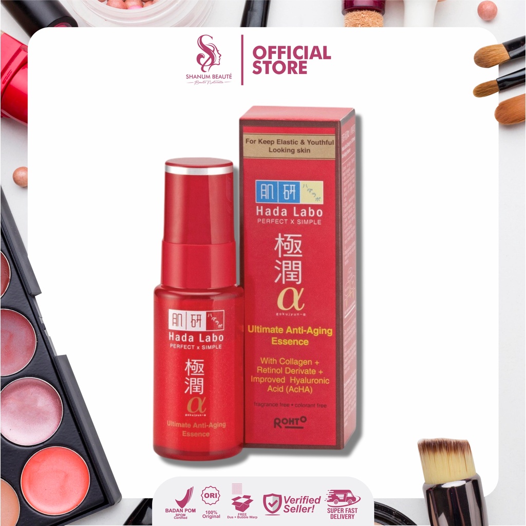 Jual Hado Labo Gokujyun Alpha Ultimate Anti Aging Essence 30 gr | Shopee Indonesia