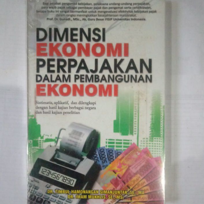 Jual Dimensi Ekonomi Perpajakan dalam Pembangunan Ekonomi | Shopee Indonesia
