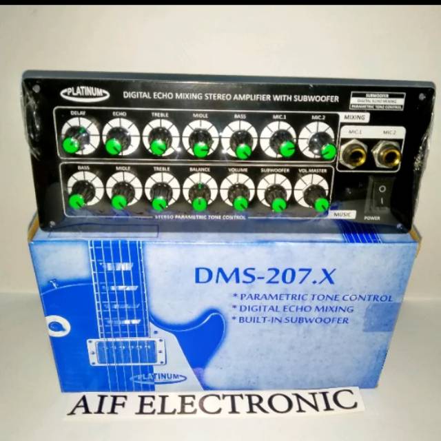 Jual Kit Tone Control Digital Echo Mixing plus Subwoofer DMS-207.X ...