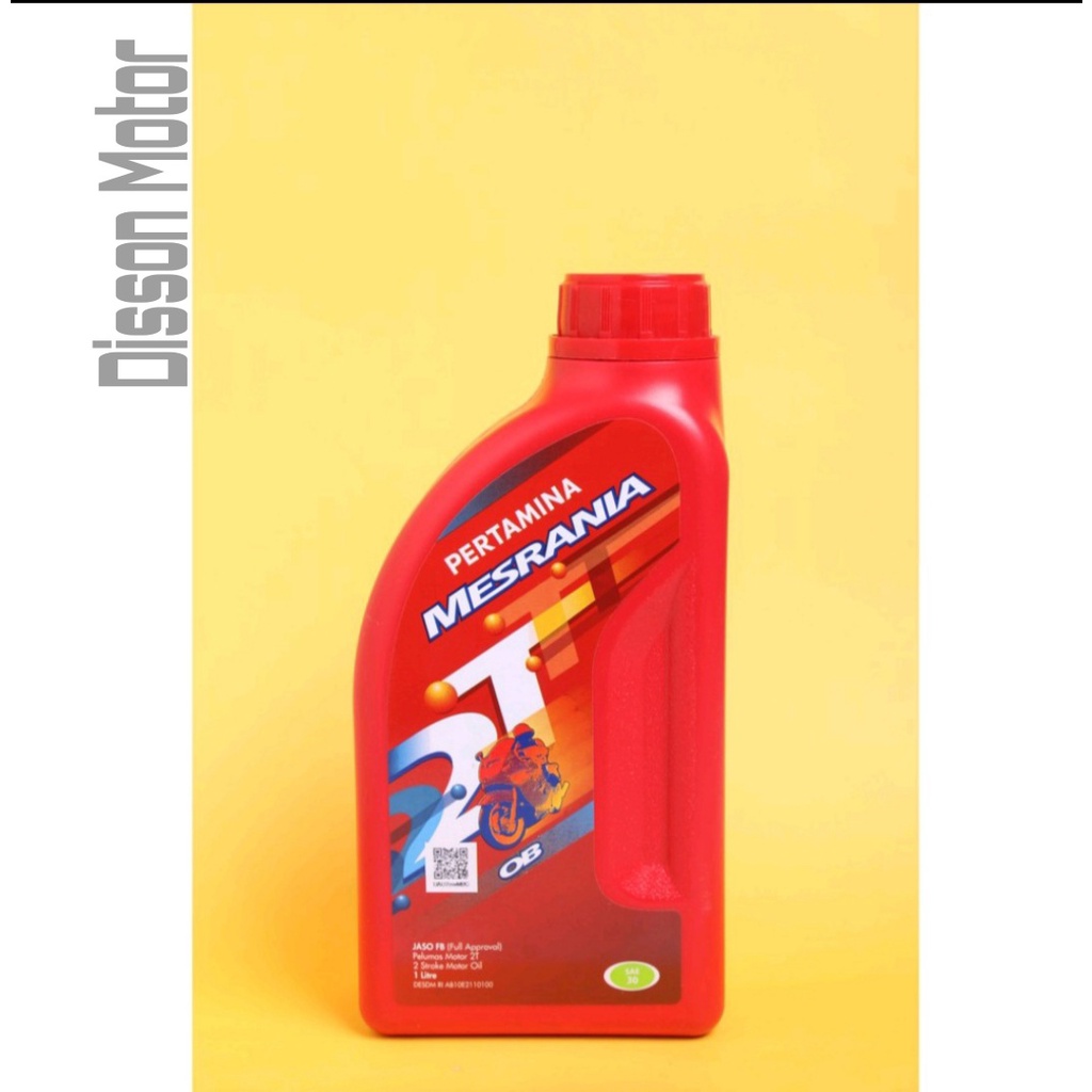 Jual MESRAN Pertamina Mekanik Oli 2T Samping OB 1L | Shopee Indonesia