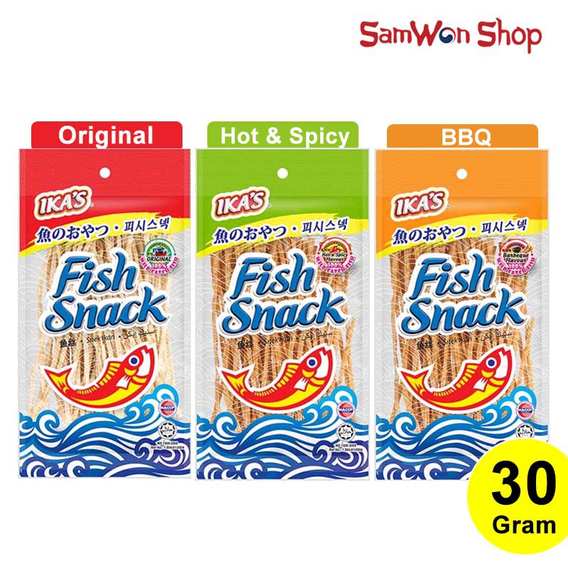 Jual FISH SNACK MERK IKA'S 30 GRAM - JUHI SNACK CEMILAN IKAN BERVARIAN ...