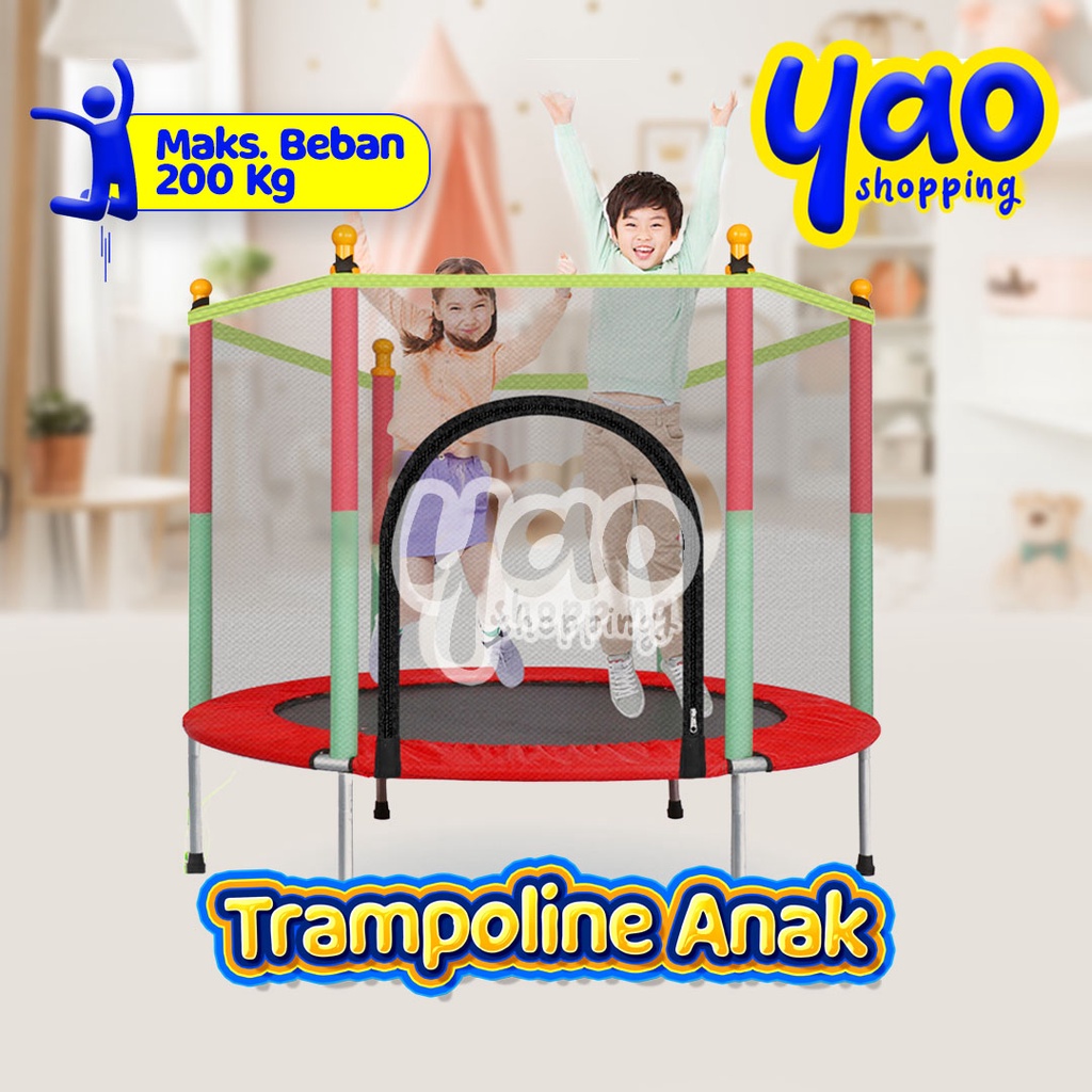 Jual Trampolin Mainan Anak Trampoline Anak Murah | Shopee Indonesia