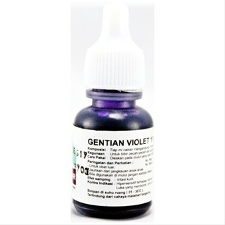 Jual Gentian Violet untuk Sariawan- Obat Tetes Sariawan - 10ml | Shopee ...