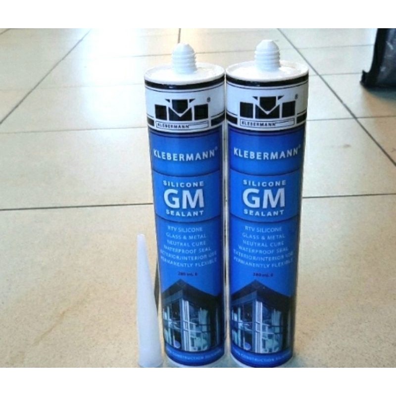 Jual KLEBERMANN SILICONE SEALENT GM NETRAL WHITE / PUTIH | Shopee Indonesia