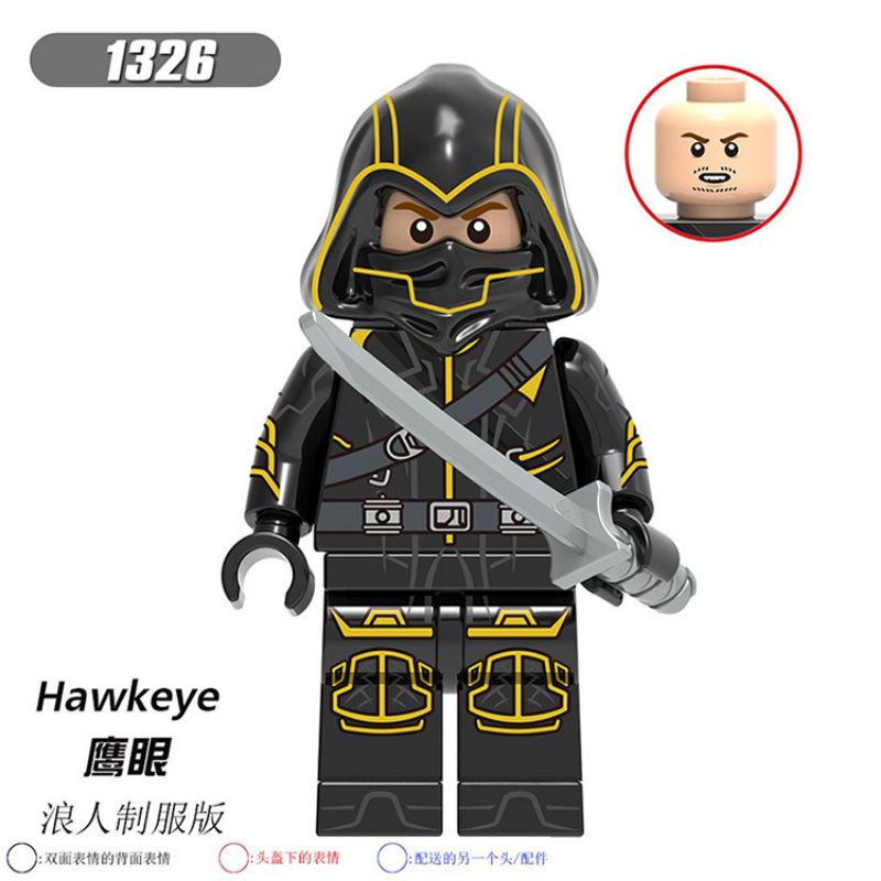 Jual Mainan Anak Hawkeye Minifigure XH1326 Mini action figures Bricks ...