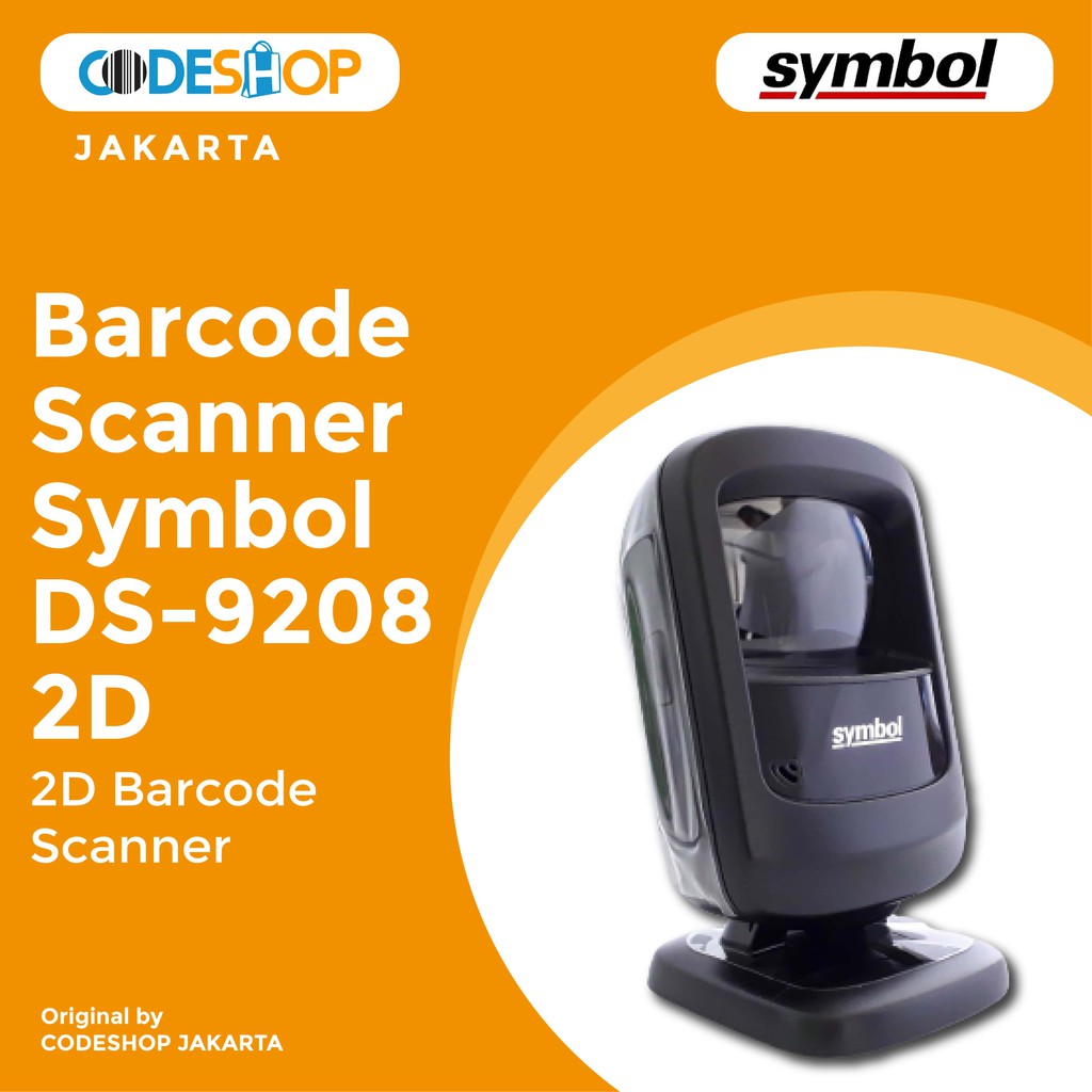 Jual Barcode Scanner Symbol DS9208 - 2 Dimensi ( QR CODE E-FAKTUR PDF ...