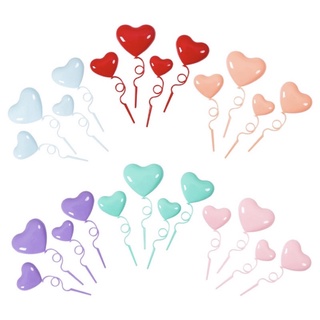 Jual Topper Kue Bentuk Balon Hati Heart Baloons Cake Topper Hiasan Kue ...