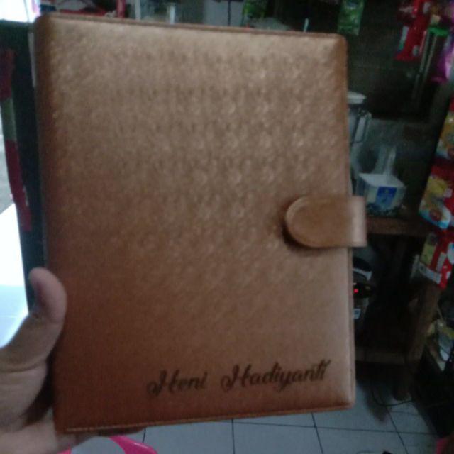 Binder A5 Custom Nama / Binder Kerja / Binder Sekolah / Binder Kuliah ...
