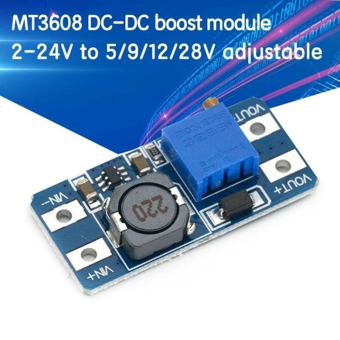Jual Modul MT3608 Step Up 2A Power Booster Regulator DC MT 3608 Mini XL6009 | Shopee Indonesia