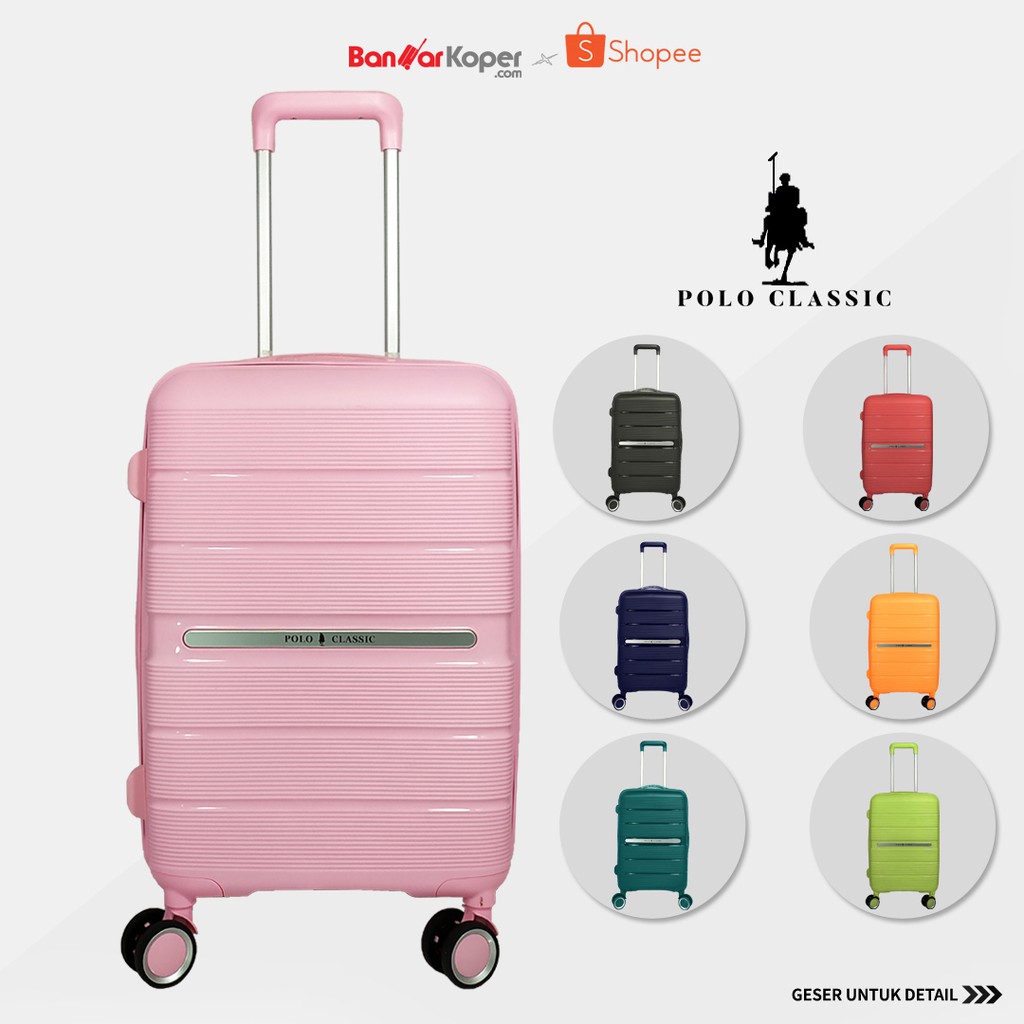 Jual Tas Koper Polo Classic 10099-01 Anti Pecah Expandable Koper 28 ...