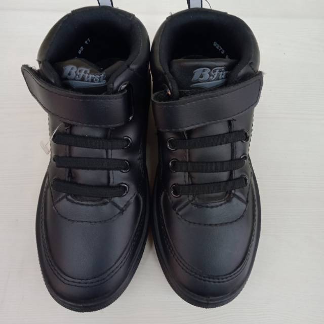 Jual Sepatu Sekolah BATA Original full Hitam Bahan Sintetis | Shopee ...