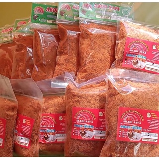 Jual Abon Sapi/Ayam Abadi Jaya Solo tersedia Manis & Pedas. HALAL food ...