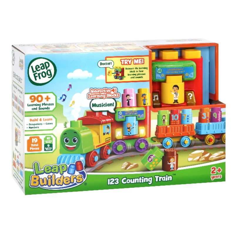 Jual Leapfrog Leap Frog Leap Builders 123 Counting Train Original ...