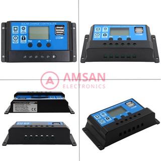 Jual SCC PWM 10A 20A 30A 40A 50A 60A PowMr Solar Charger Controller | Shopee Indonesia