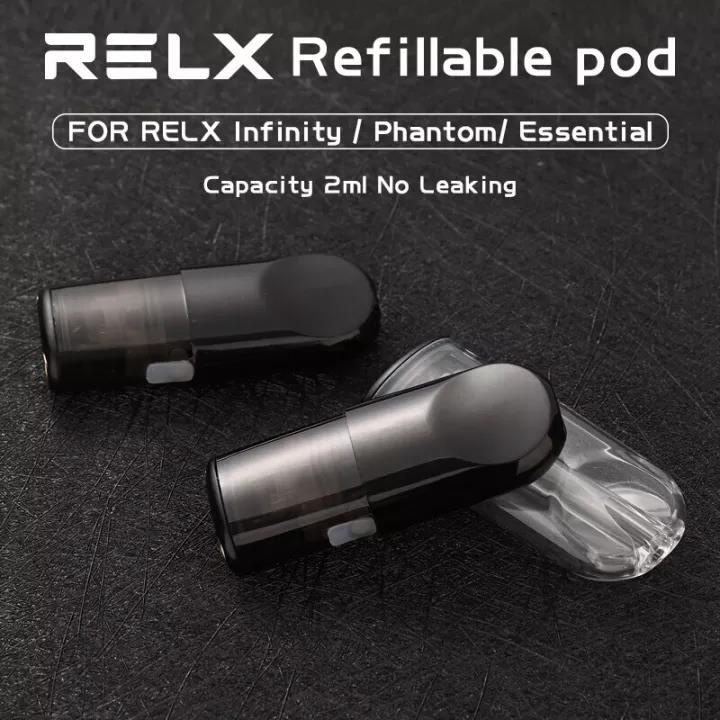 Jual [ Kirim Hari Ini ] RELX Infinity Pods Kartrid Kosong, Isi Ulang ...