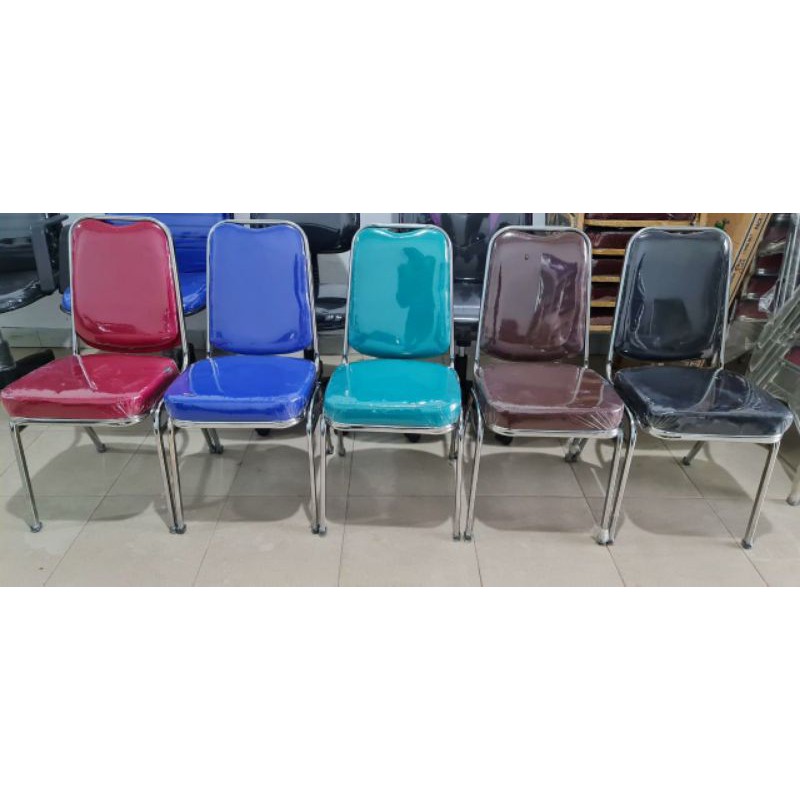 Jual Kursi Stainlesss Multifungsi/Kursi Susun/Kursi Kantor/Kursi Rapat ...