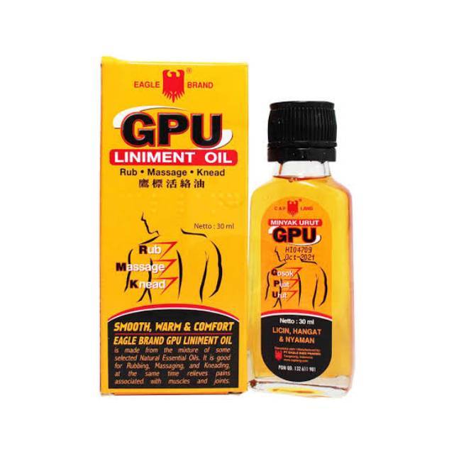 Minyak urut GPU 30ml 30 ml Minyak Aroma Sereh Caplang | Shopee Indonesia