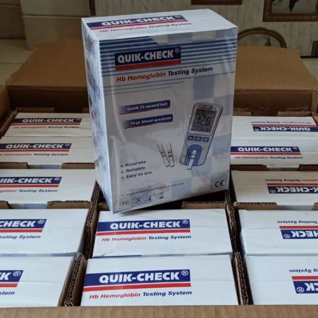 Jual Alat HB Quick Check - Alat Tes darah - Quick Check | Shopee Indonesia