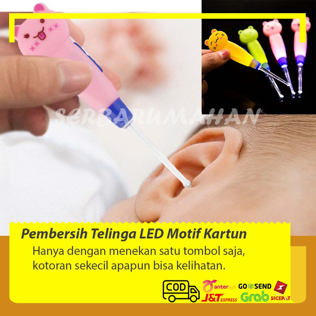 Korek Kuping LED Korek Telinga Pembersih Telinga Kesehatan Telinga ...