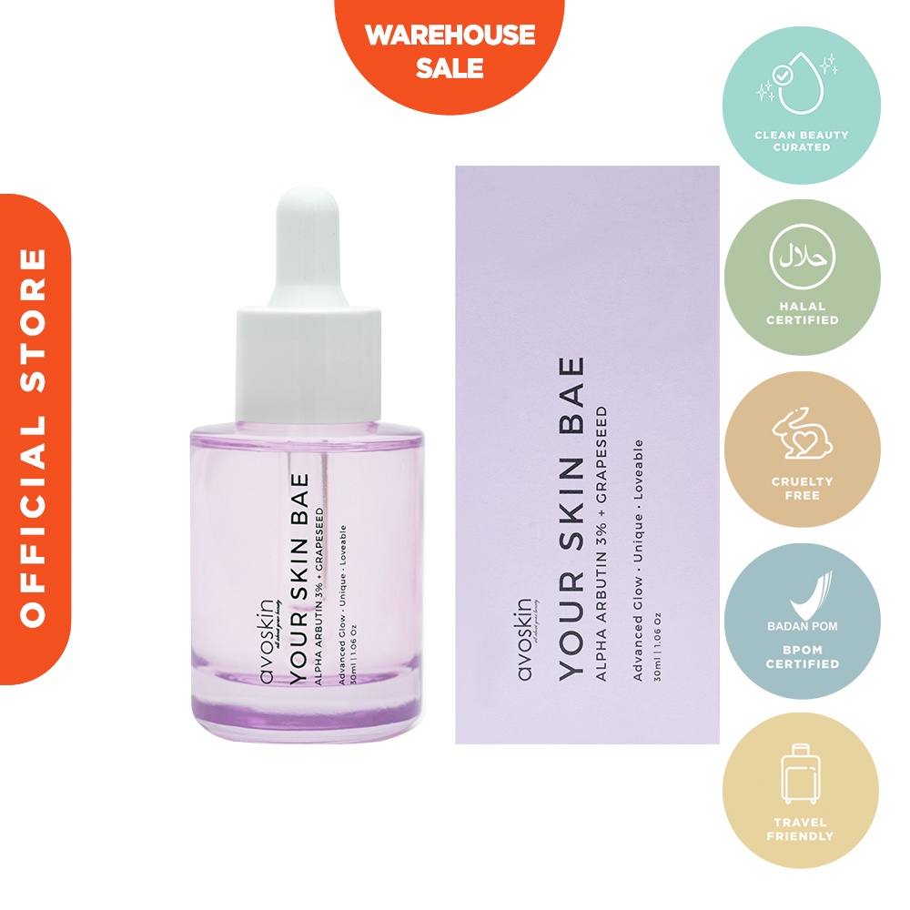 MSBB - Avoskin Your Skin Bae Alpha Arbutin 3% + Grapeseed WAREHOUSE ...