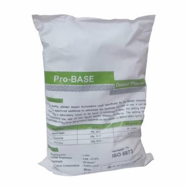 Jual Gips Super Putih Tipe I - Pro Base Type 1 (bahan pembuat cetakan ...