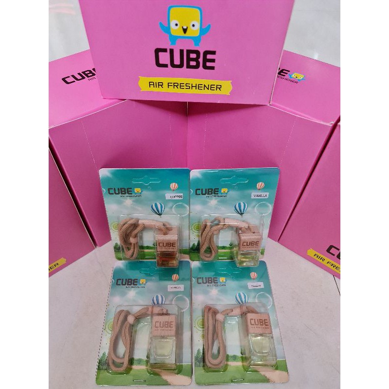 Jual CUBE Parfum air freshener gantung | Shopee Indonesia