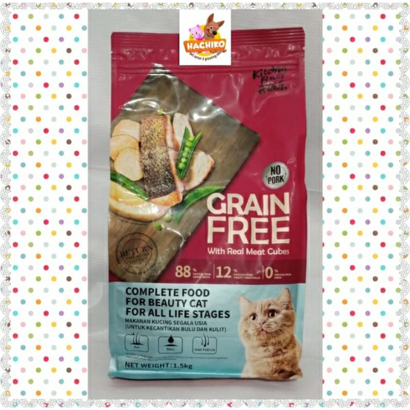Jual Kitchen Flavor Beauty Cat 1.5kg/Kitchen Flavour Beauty Cat 1.5kg ...