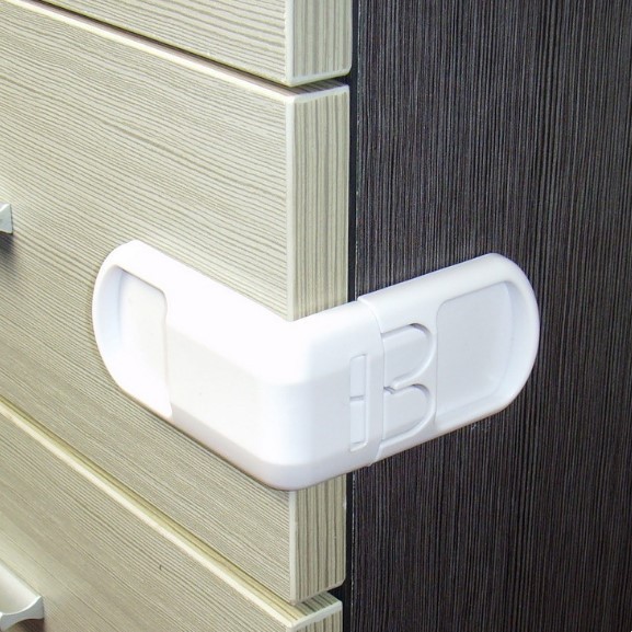 Jual SP004 Pengaman Pintu / Laci / Lemari / Kulkas, SAFETY LOCK ...