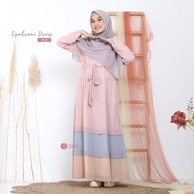 Jual SYAHRANI DRESS (ZIZARA) | Shopee Indonesia