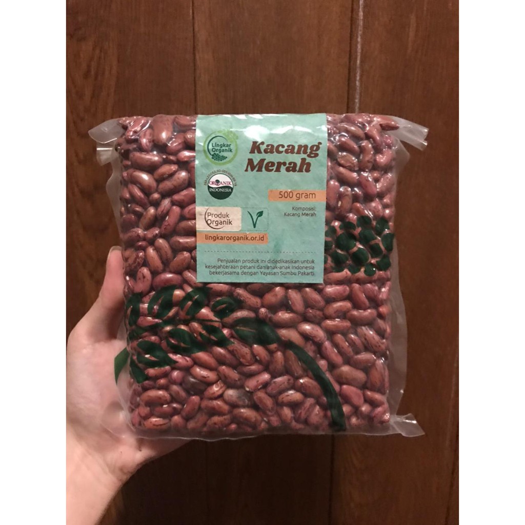 Jual Lingkar Organik Kacang Merah Organik 500gr | Shopee Indonesia