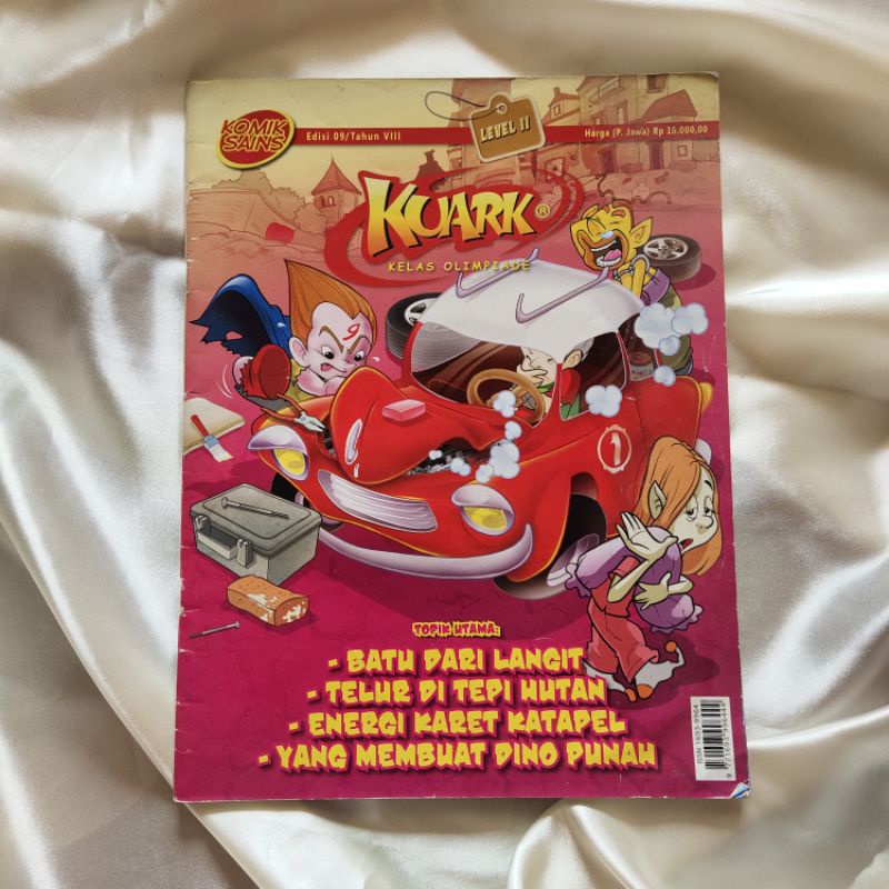 Jual Buku Komik Sains Kuark Edisi 09 Level 2 tahun 08 untuk SD ...