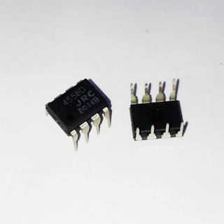 Jual IC Op-Amp JRC4558 / IC JRC4558D / JRC4558 / JRC 4558 / 4558D DIP-8 DUAL OPERATIONAL ...