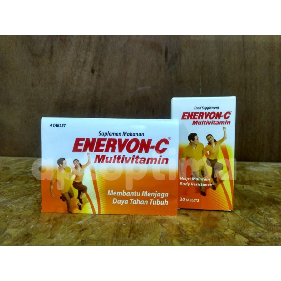 Jual ENERVON C TAB 4'S /Strip | Shopee Indonesia