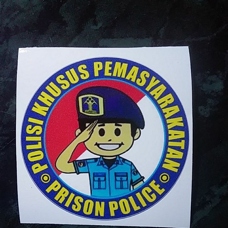 Jual Stiker polsuspas pemasyarakatan kemenkumham RI | Shopee Indonesia