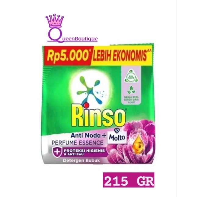 Jual Rinso Molto Perfume Essence Deterjen Bubuk ukuran sedang | Shopee ...